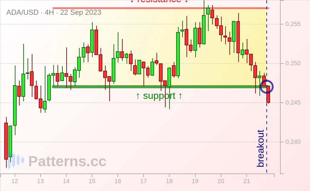 Cardano: Rectangle 09/22/2023 — Patterns.cc